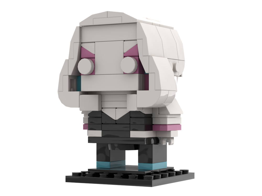 Lego Moc Spider Woman Gwen Stacy Brickheadz By Ant0noo Rebrickable