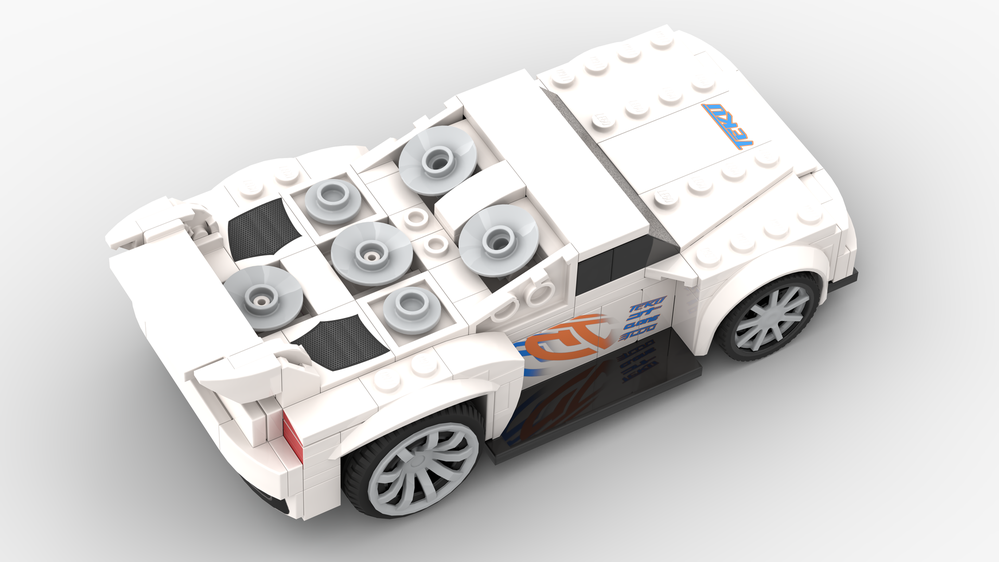Lego Moc Hot Wheels Bassline Speed Champions By Peulbrickworks