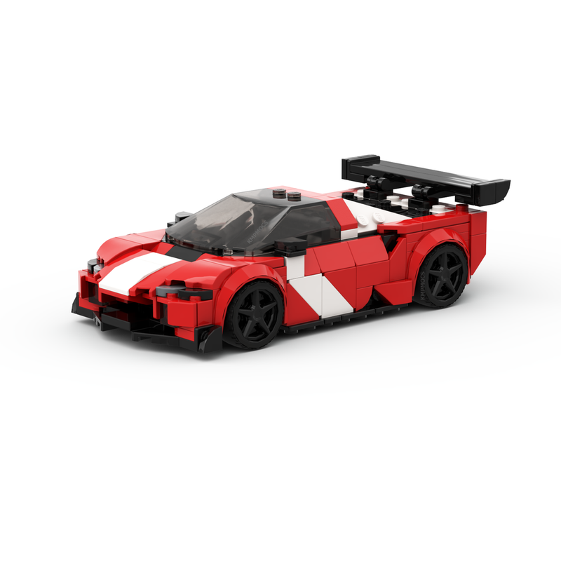 LEGO MOC-187284 Ferari 296 GT3 by KMPMOCS | Rebrickable - Build with LEGO