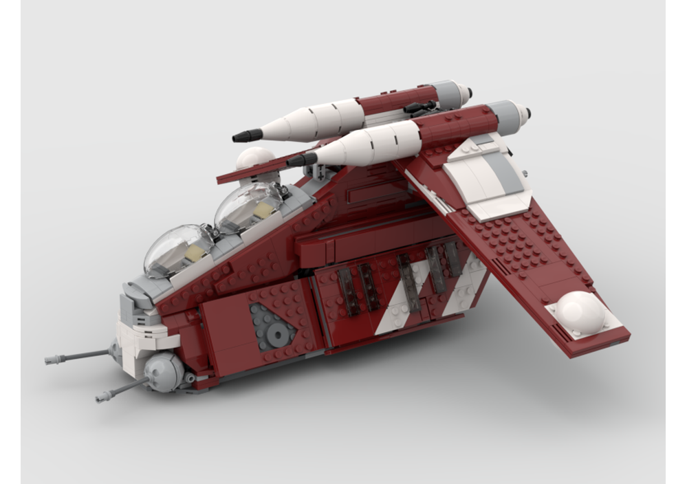 LEGO MOC-187285 Coruscant Guard Gunship Mod by Eolingan | Rebrickable ...