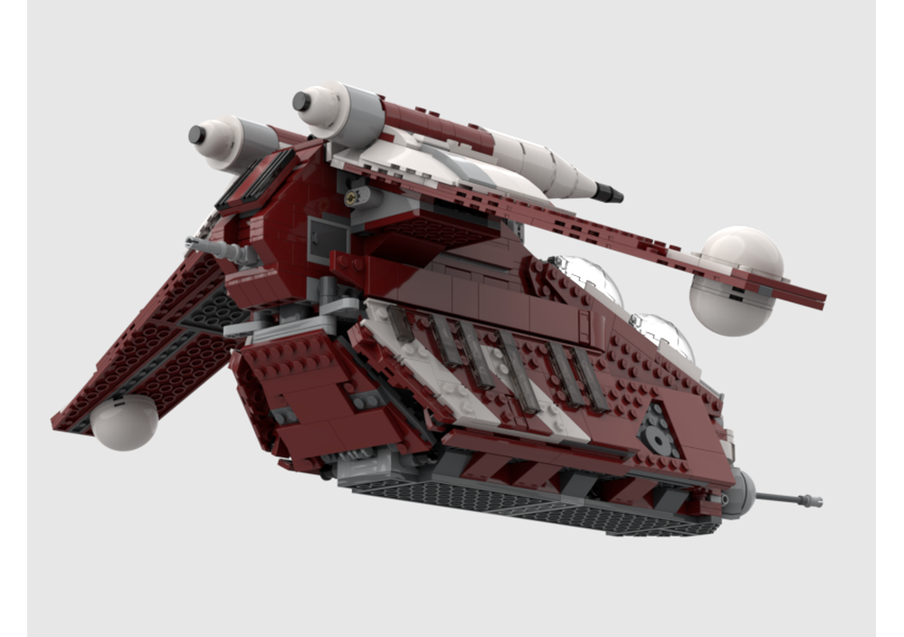 LEGO MOC-187285 Coruscant Guard Gunship Mod by Eolingan | Rebrickable ...