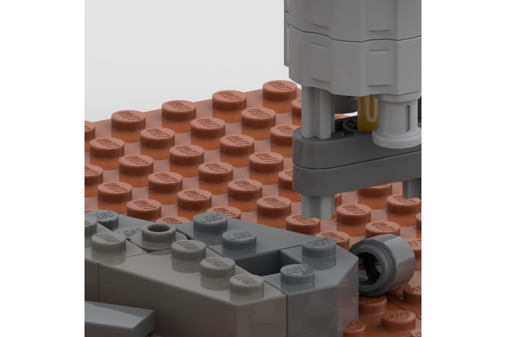 LEGO MOC 42158: Sample collection / release mechanism for drill arm ...