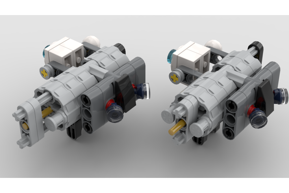 LEGO MOC 42158: Sample collection / release mechanism for drill arm ...