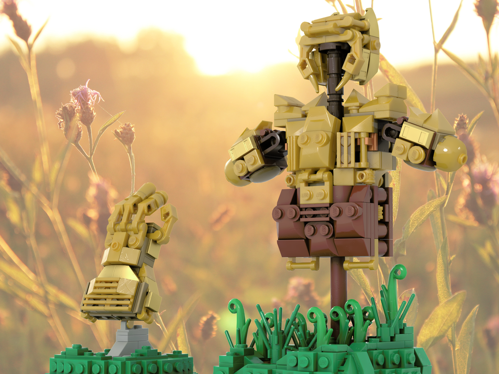 LEGO MOC-187305 Thanos Scarecrow Armor And Damaged Infinity Gauntlet by ...