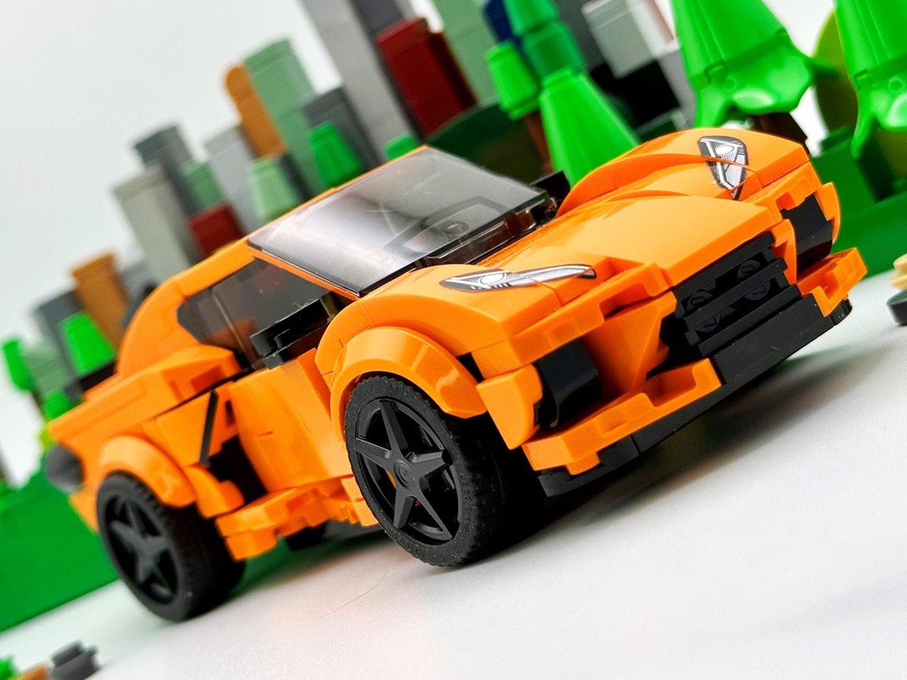 Lego Moc Chevrolet Corvette C8 By Ibrickeditup Rebrickable Build