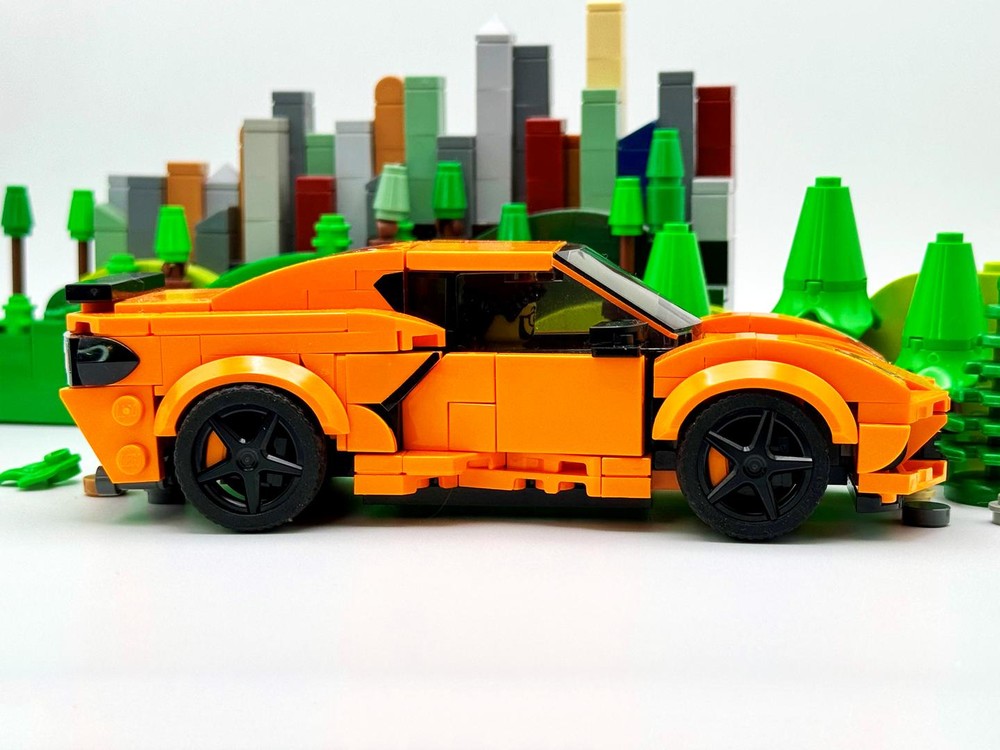 Lego Moc Chevrolet Corvette C8 By Ibrickeditup Rebrickable Build