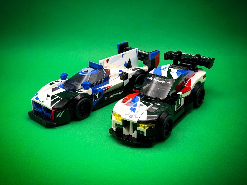 LEGO MOC Bimmer M4 GT3 & Bimmer M Hybrid V8 Race Cars Two Pack by ...