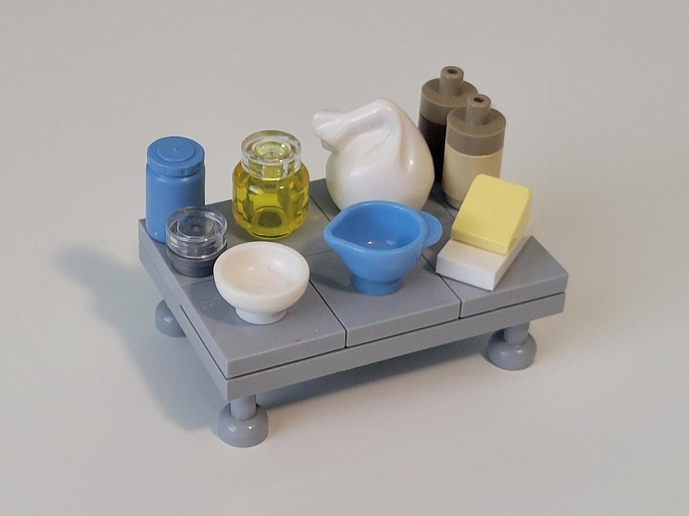 LEGO MOC Bricksculpt Baking Table by Bricksculpt | Rebrickable - Build ...