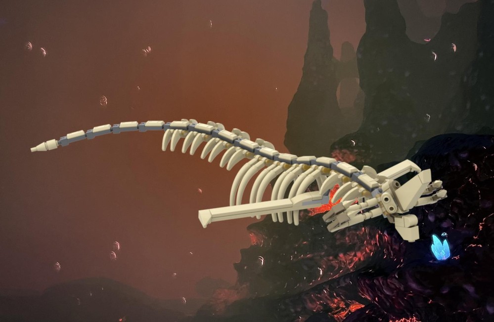 LEGO MOC Reaper Leviathan Skeleton by OrchardBuilds | Rebrickable ...