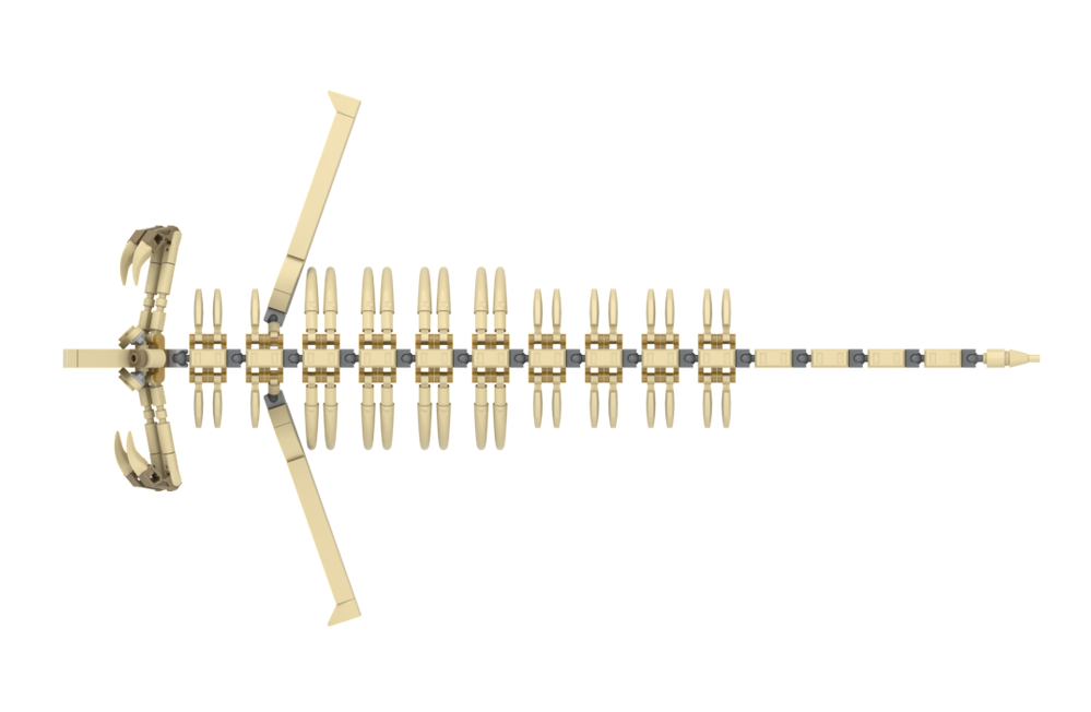 LEGO MOC Reaper Leviathan Skeleton by OrchardBuilds | Rebrickable ...