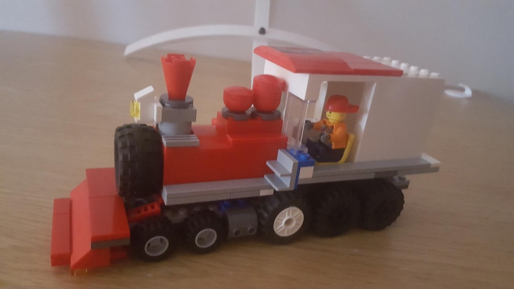 Lego Moc Steam Engine By Loorm Rebrickable Build With Lego