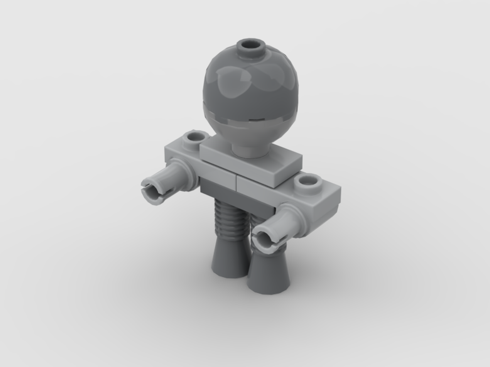 Lego Moc Robot By Tolyas Rebrickable Build With Lego