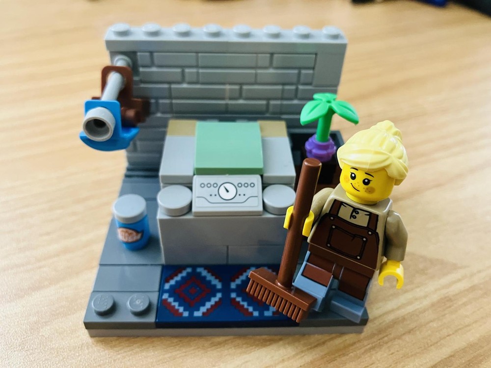 LEGO MOC Laundry machine by EVA001 | Rebrickable - Build with LEGO