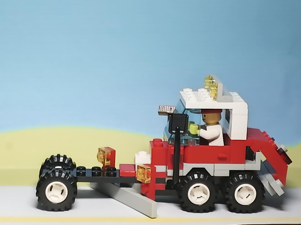 Lego Moc 6668 Grader By Ziqing Rebrickable Build With Lego
