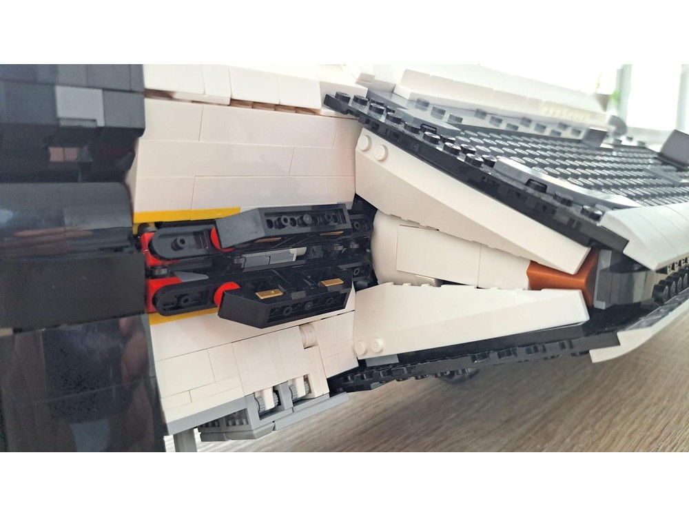 LEGO MOC Space Freighter v0.9 by RobertTheBuilder | Rebrickable - Build ...