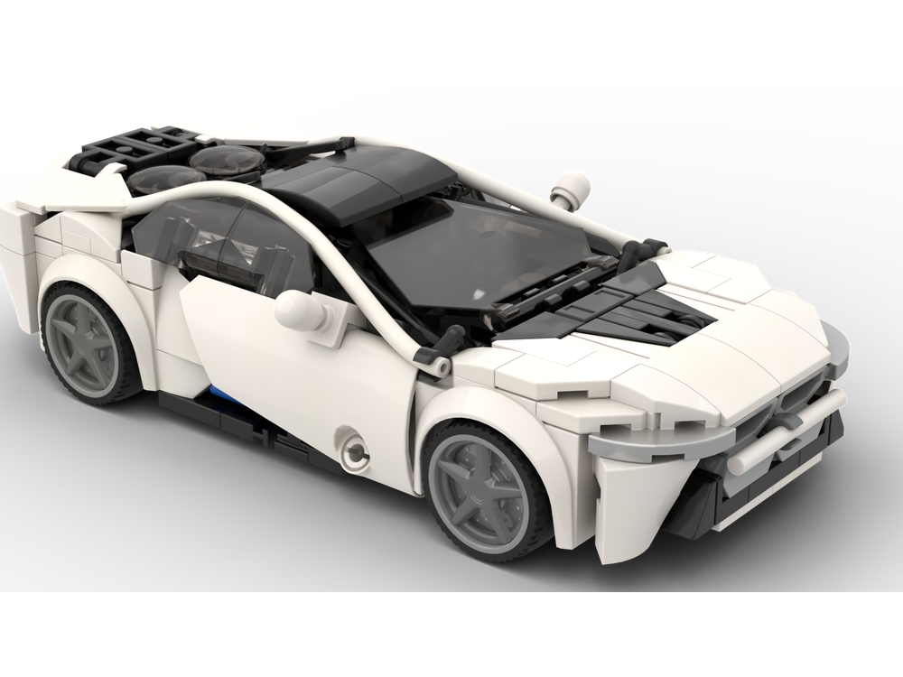 Lego Moc Bmw I8 By Creativecookie Rebrickable Build With Lego