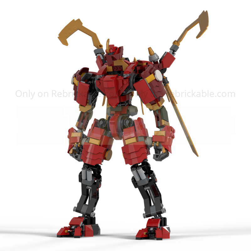 LEGO MOC Ninja Climber Mech Rebuild by re-creator | Rebrickable - Build ...