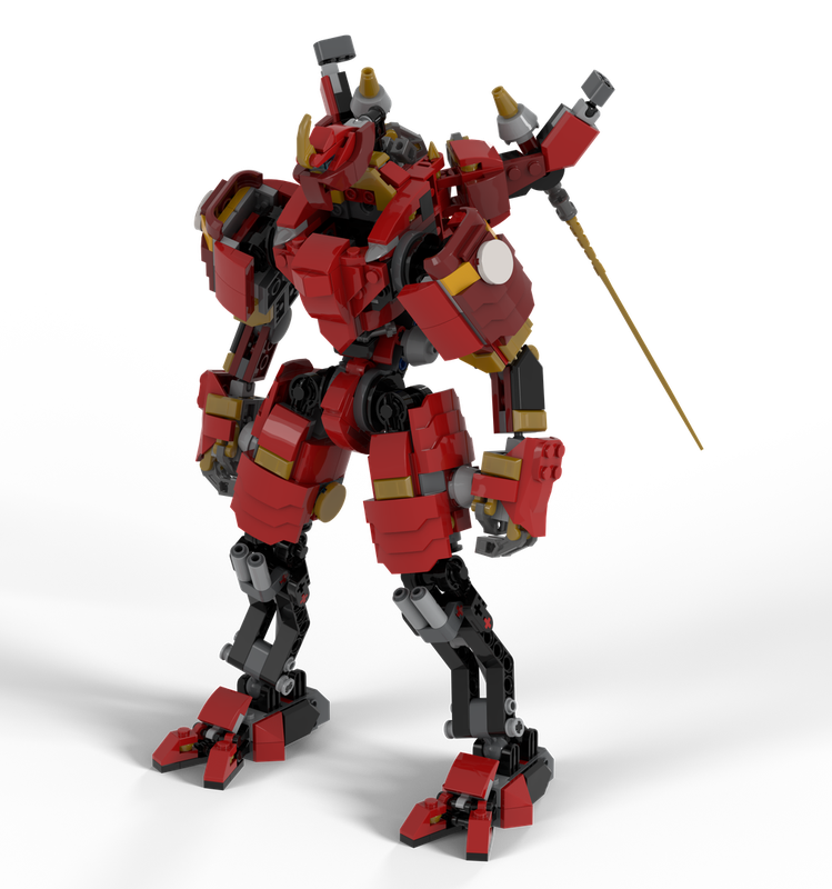 LEGO MOC Ninja Climber Mech Rebuild by re-creator | Rebrickable - Build ...