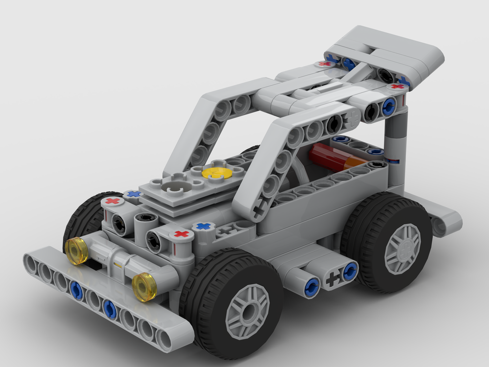 LEGO MOC Mini car with engine V2 by ahsas5726 | Rebrickable - Build ...