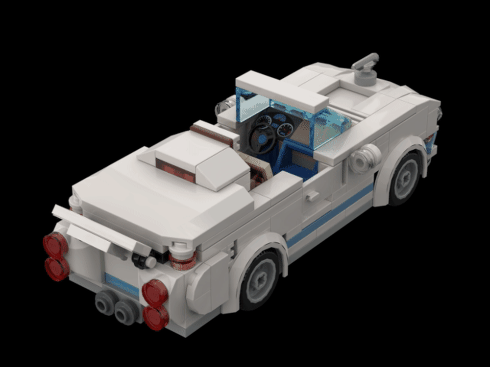 Lego Moc Sport White Car By Jerry182 Rebrickable Build With Lego