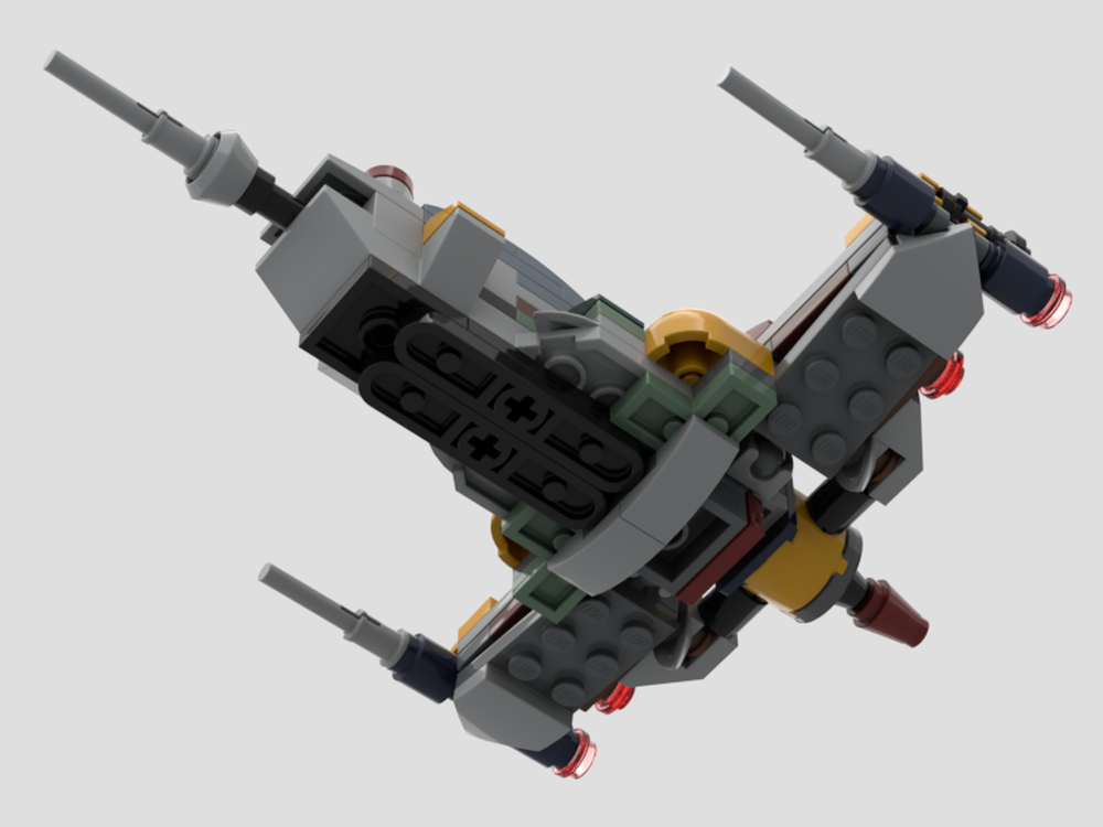 Lego Moc Star Wars Modified Naboo N 1 Starfighter By Glacenougat