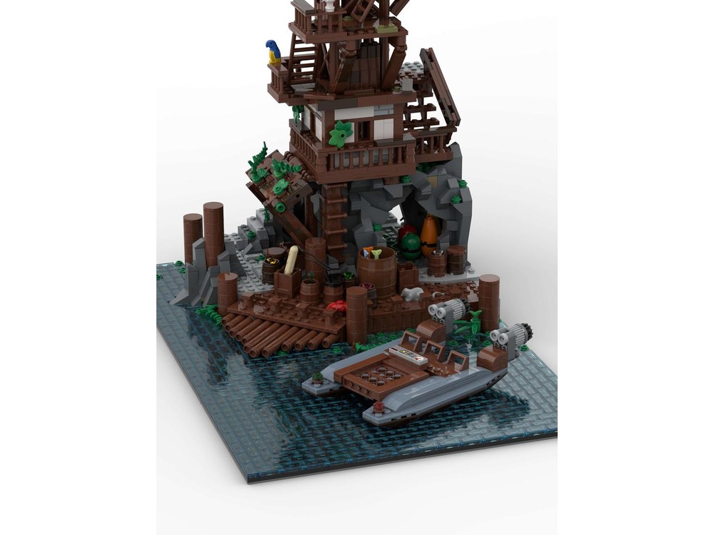 LEGO MOC MOC - Ninjago City MOC Building 03 - Harbour Crane by ...