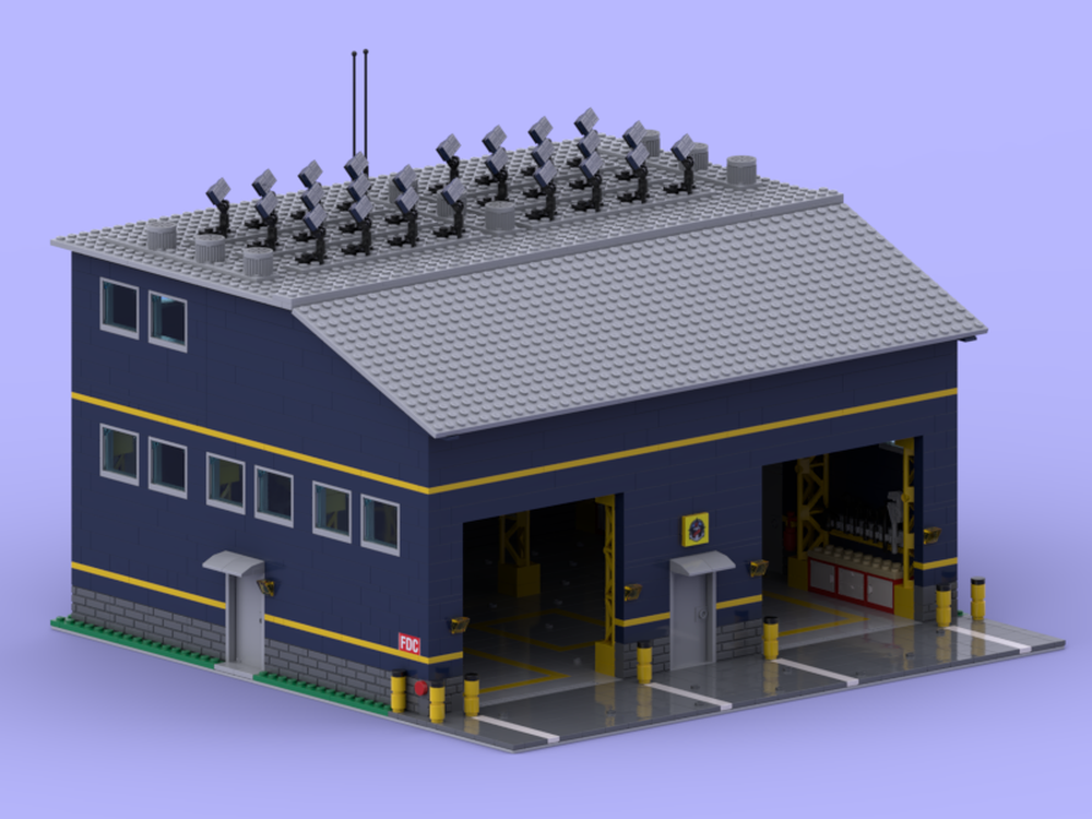 Lego Moc Deep Sea Explorers Maintenance Facility By Earthgirl