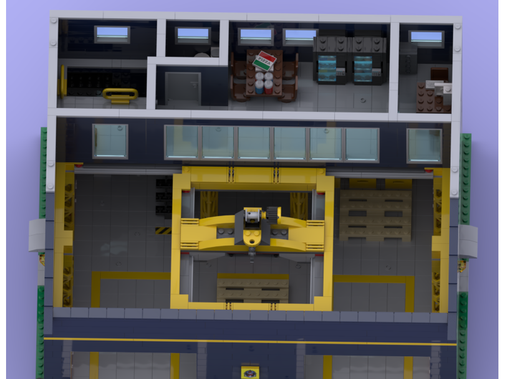 Lego Moc Deep Sea Explorers Maintenance Facility By Earthgirl