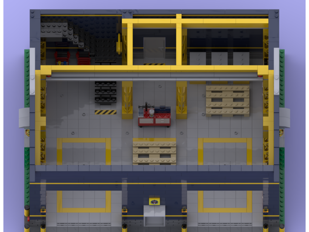Lego Moc Deep Sea Explorers Maintenance Facility By Earthgirl