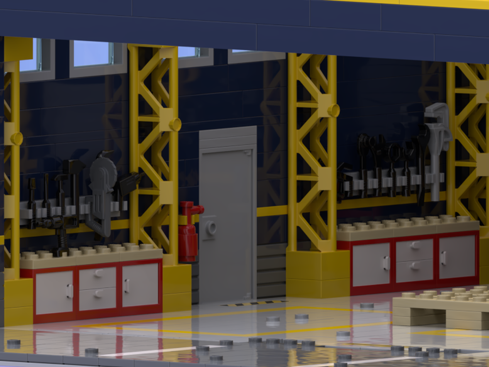Lego Moc Deep Sea Explorers Maintenance Facility By Earthgirl