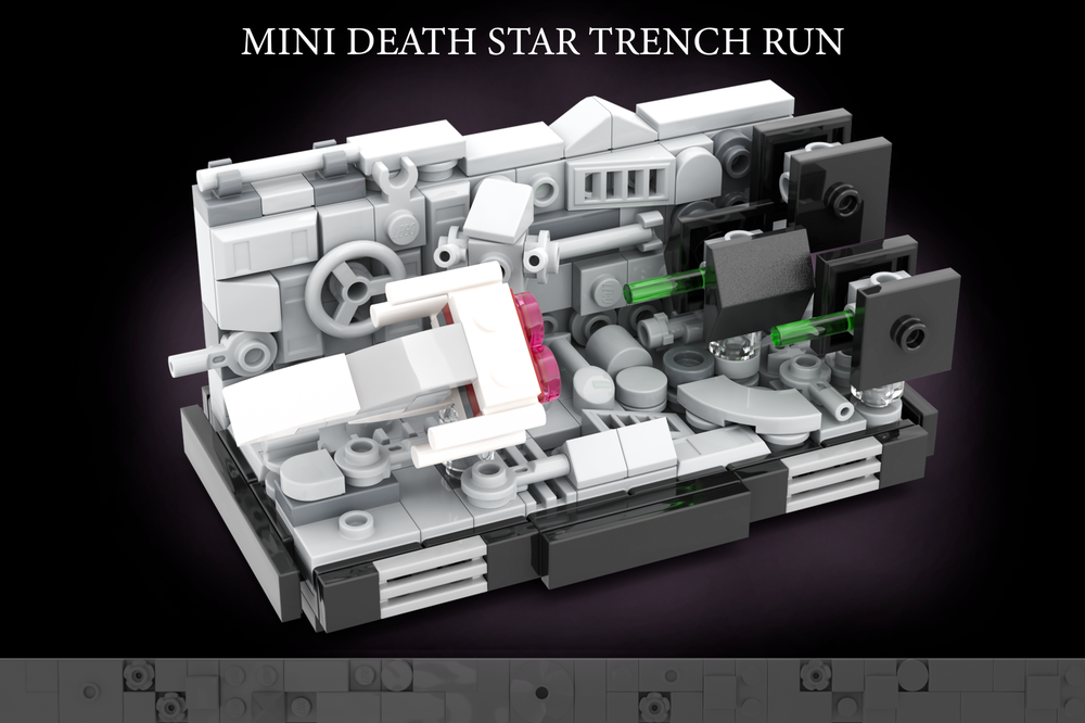 LEGO MOC Mini Death Star Trench Run by christromans | Rebrickable ...