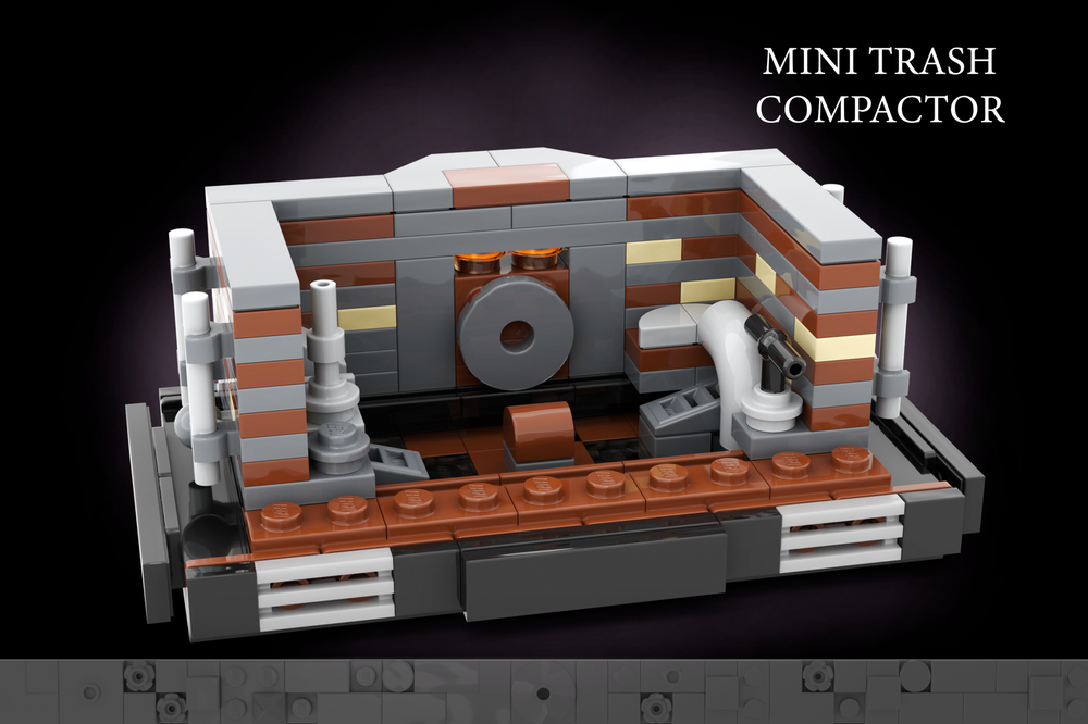 LEGO MOC Mini Death Star Trash Compactor Diorama by christromans ...