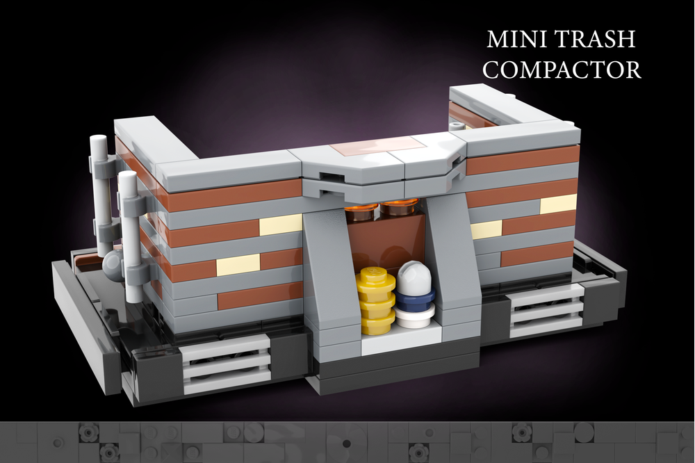 LEGO MOC Mini Death Star Trash Compactor Diorama by christromans ...