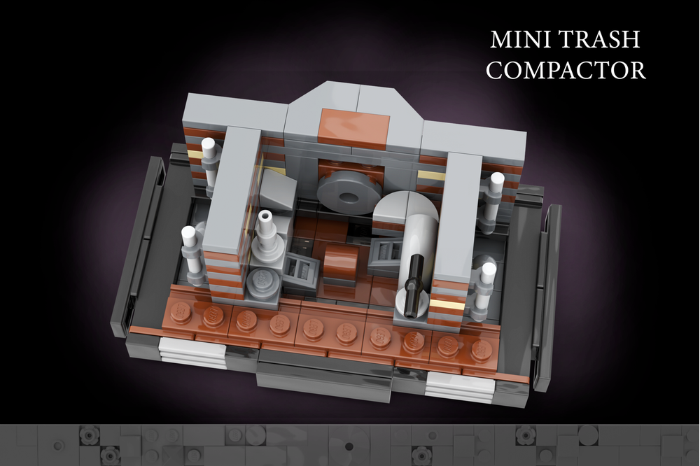 LEGO MOC Mini Death Star Trash Compactor Diorama by christromans ...