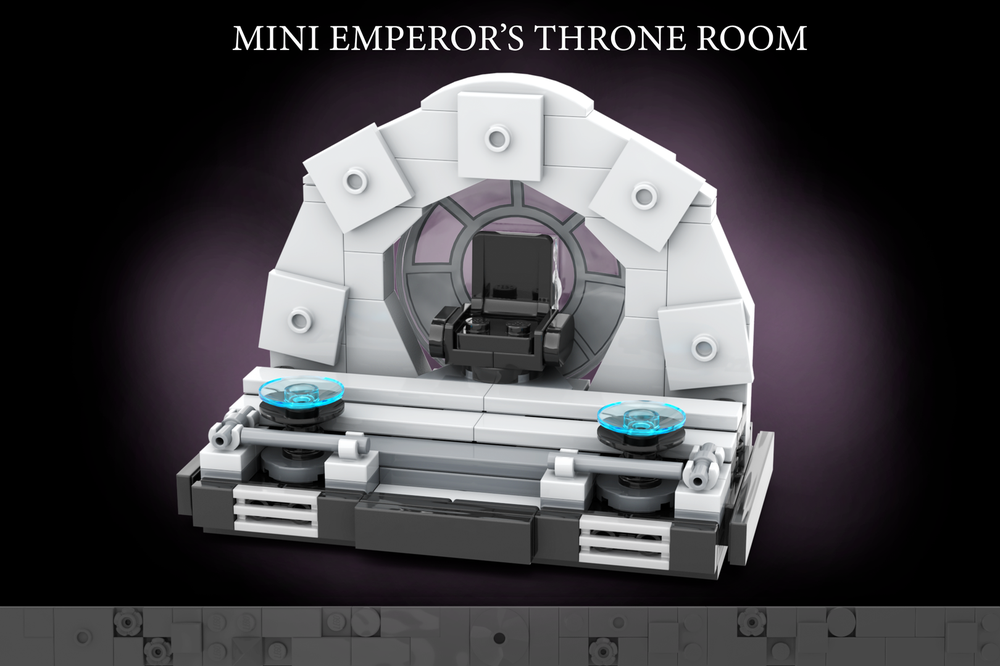 LEGO MOC Mini Emperor's Throne Room Diorama by christromans ...