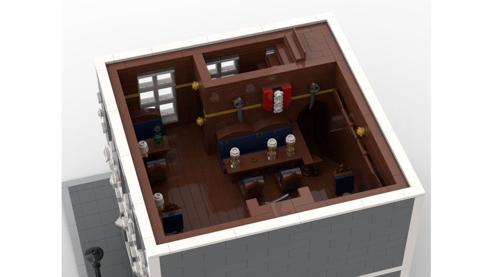 LEGO MOC-187396 The "Flying Dutchman" Inn (Dutch Quarter) by Brick ...