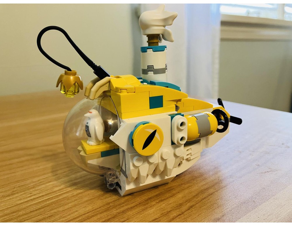 Lego Moc Submarine By Eva001 Rebrickable Build With Lego