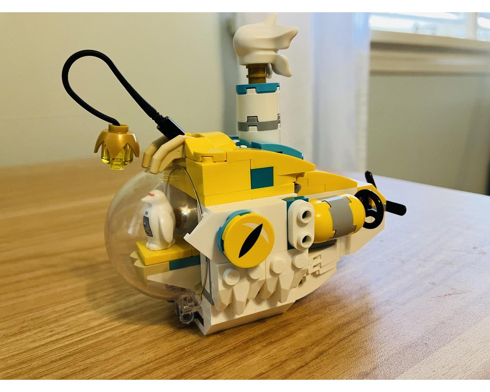 Lego Moc Submarine By Eva001 Rebrickable Build With Lego