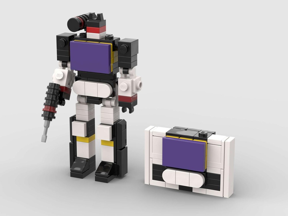 LEGO MOC Transformers: Mini Soundblaster by Brickulina | Rebrickable ...