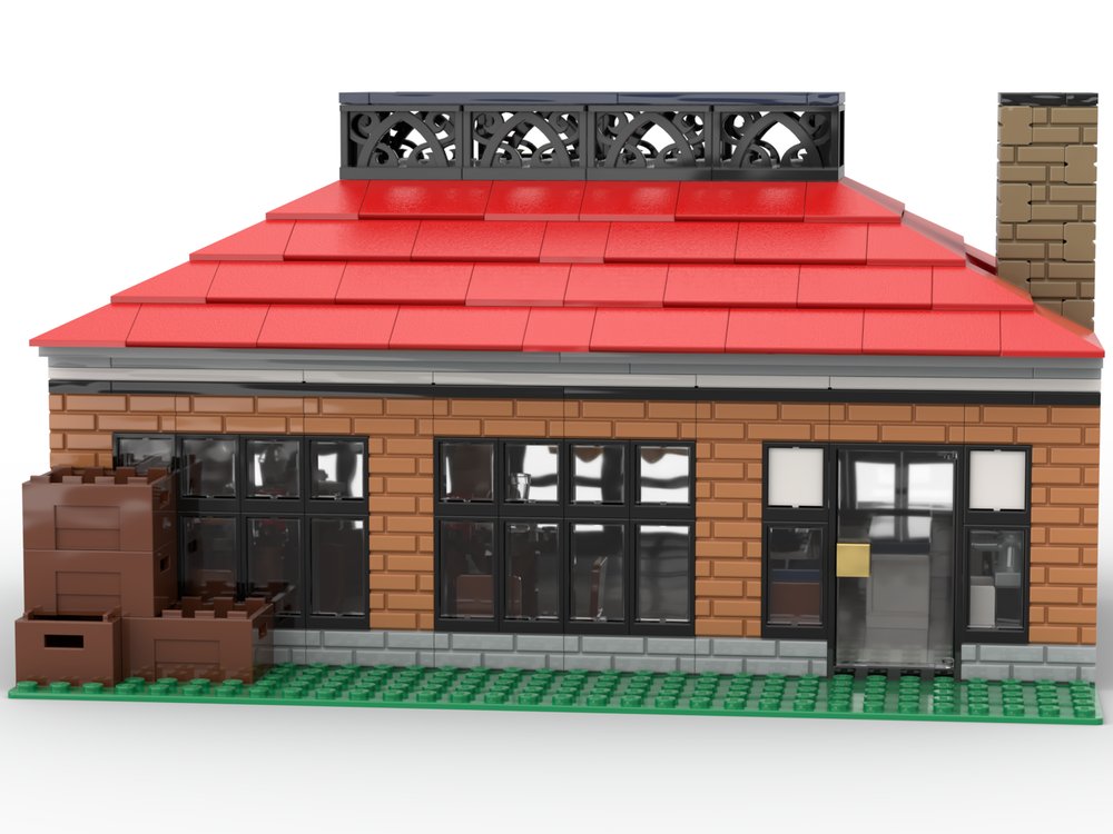 Lego Moc Restaurant By Machi Koro Dude Rebrickable Build With Lego