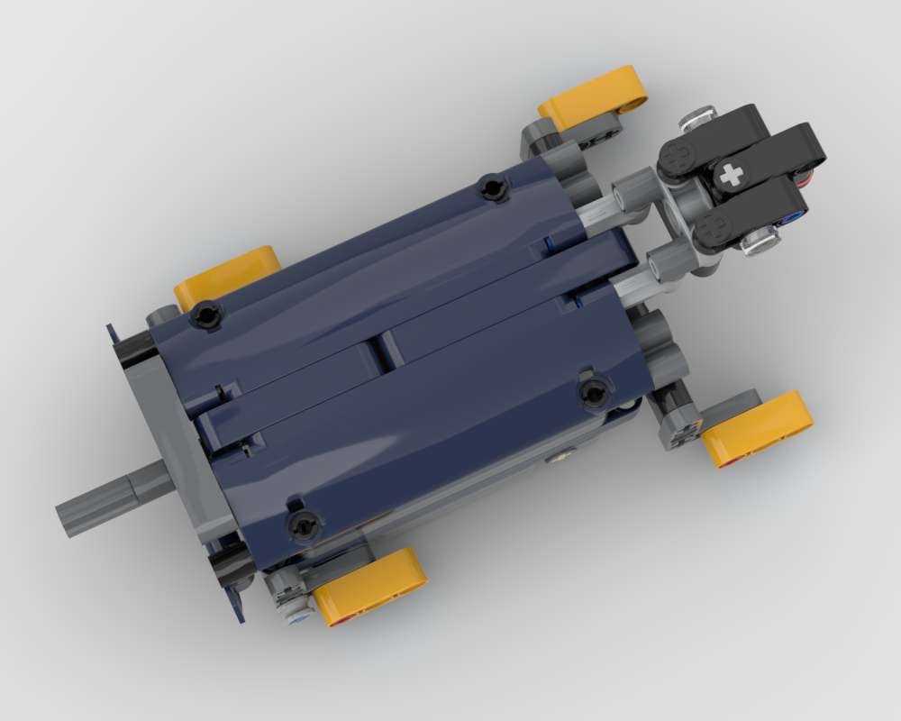 Lego Moc Turtle 42147 Alternative By Erikgs Rebrickable Build With Lego