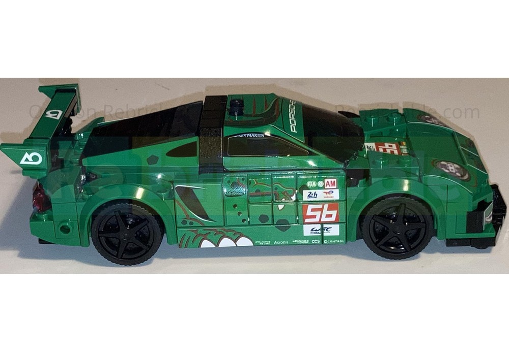 LEGO MOC 76925 'Rexy' Porsche 911 Racing Car - Alternate Build For ...