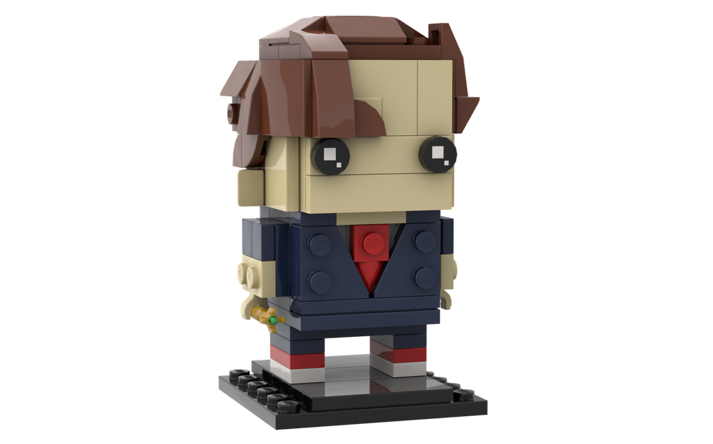 LEGO MOC Doctor Who (The tenth Doctor) Brickheadz v2 by raguidel ...