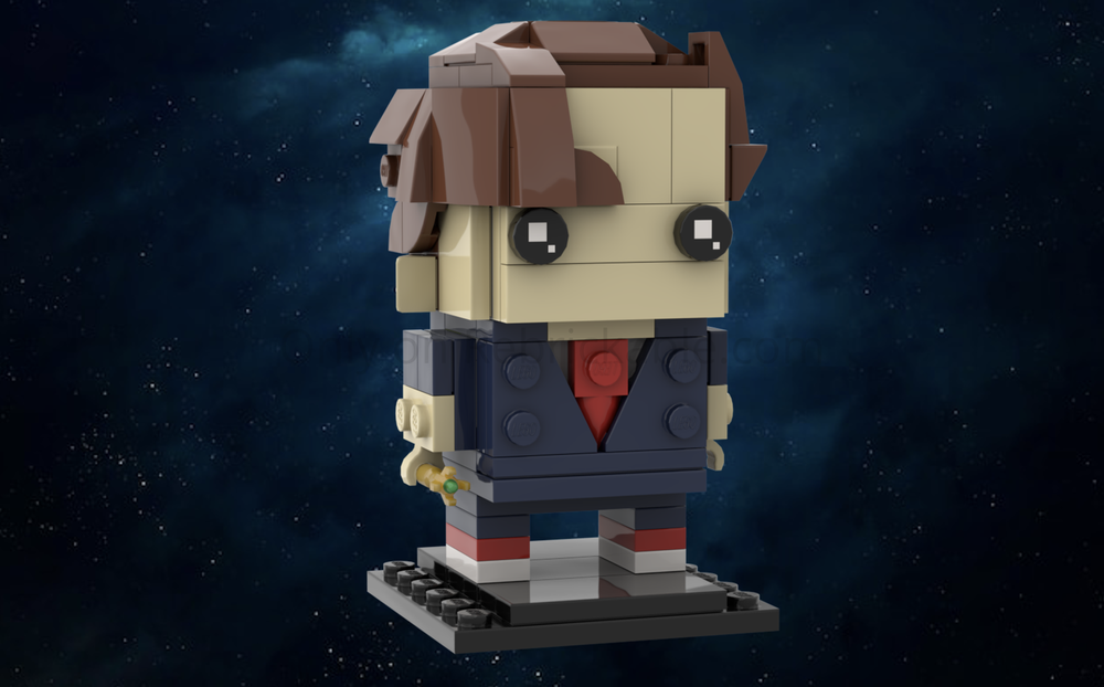 LEGO MOC Doctor Who (The tenth Doctor) Brickheadz v2 by raguidel ...
