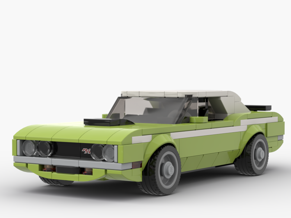 LEGO MOC 1970 Dodge Challenger R/T 440 Six Pack by KineticKit ...