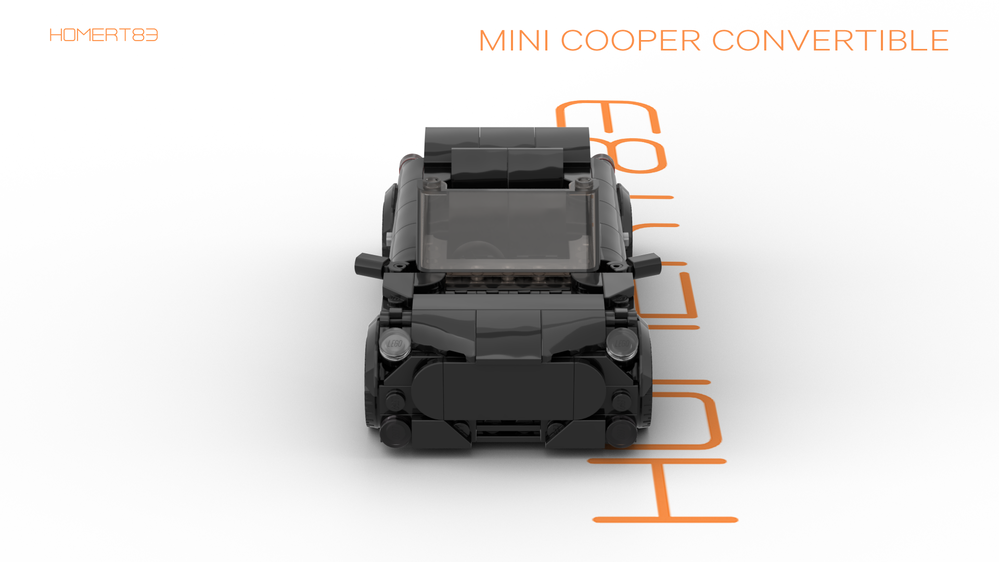 LEGO MOC Mini Cooper Convertible 2020 by homert83 | Rebrickable - Build ...