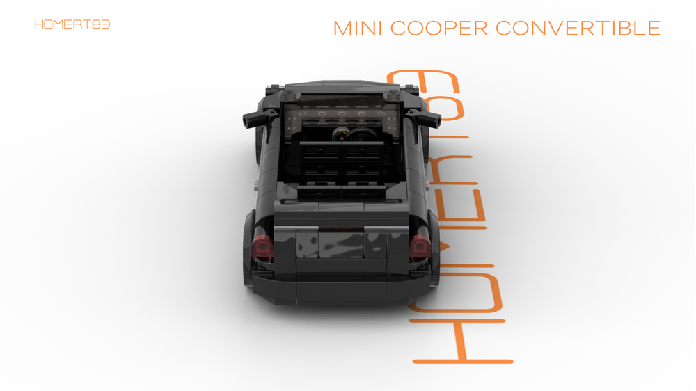 Lego Moc Mini Cooper Convertible 2020 By Homert83 Rebrickable Build