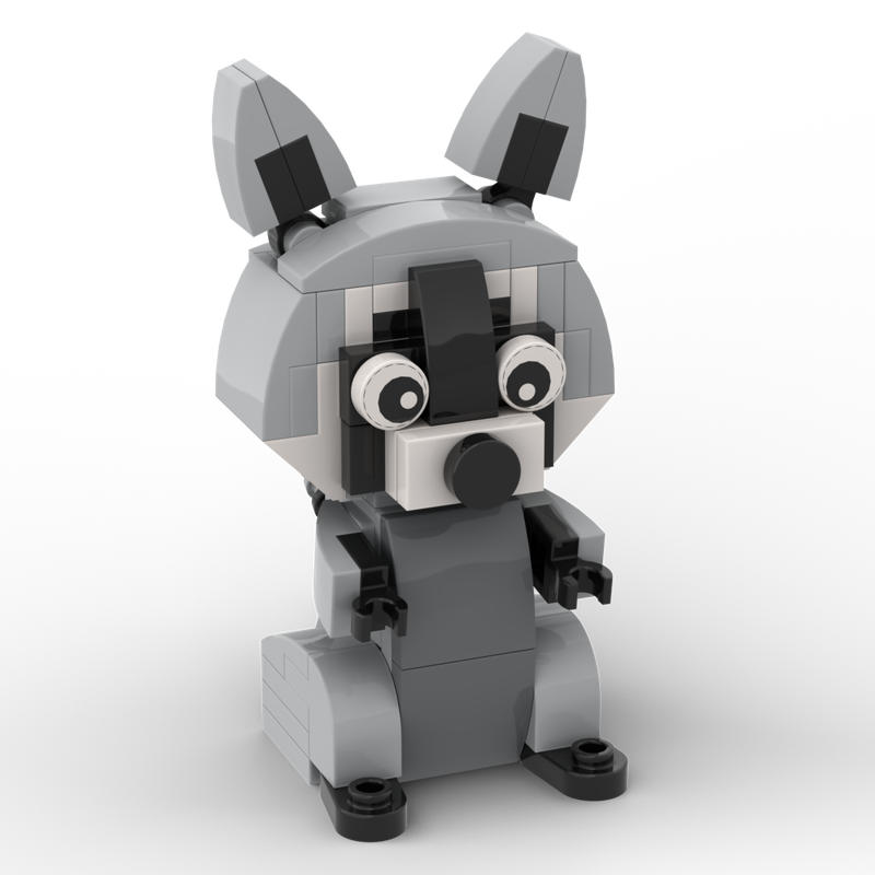 LEGO MOC Racoon MOC by Johns Brickworld | Rebrickable - Build with LEGO