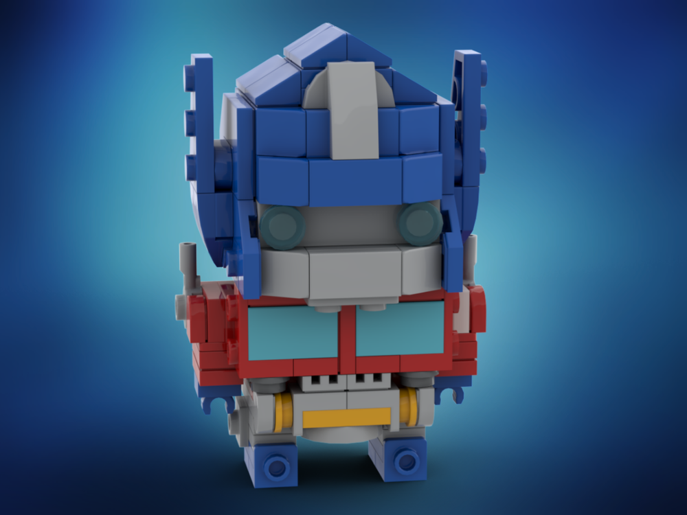 LEGO MOC Optimus Prime Brickheadz by Ant0noo | Rebrickable - Build with ...