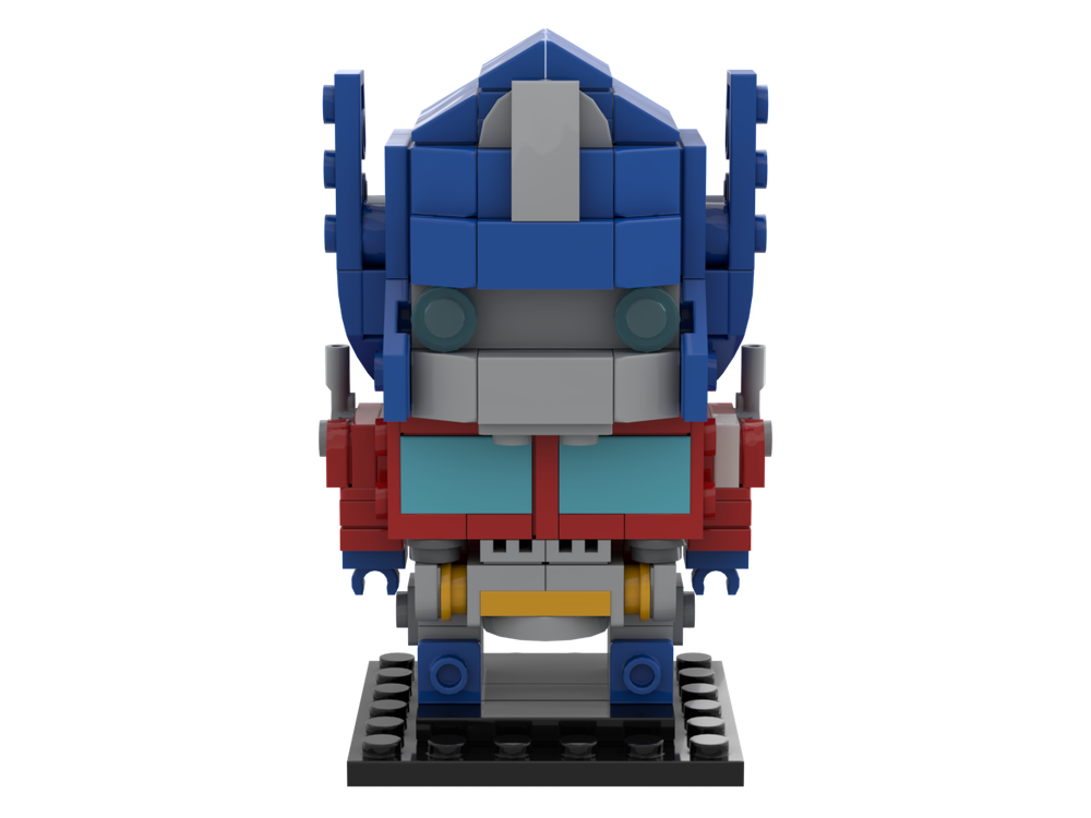 LEGO MOC Optimus Prime Brickheadz by Ant0noo | Rebrickable - Build with ...